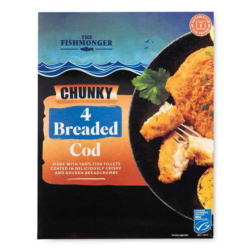 Chunky Breaded Cod 4 Pack | ALDI UK